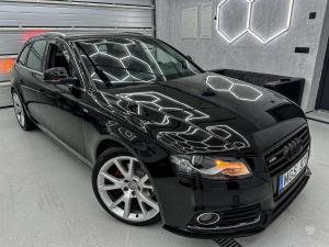 Black Audi A4 2009 in Kaunas, with an engine capacity of 1.97 L and mileage of 341 thousand km for 6650 €, photo 6 on AUTOMOTO.COM.LV