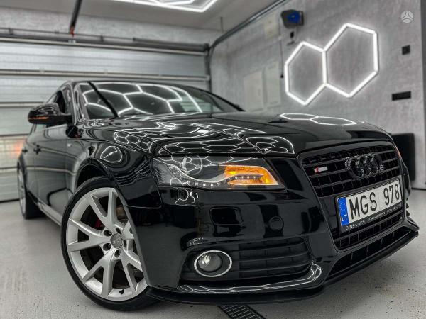 Black Audi A4 2009 in Kaunas, with an engine capacity of 1.97 L and mileage of 341 thousand km for 6650 €, photo 10 on AUTOMOTO.COM.LV
