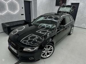 Black Audi A4 2009 in Kaunas, with an engine capacity of 1.97 L and mileage of 341 thousand km for 6650 €, photo 13 on AUTOMOTO.COM.LV