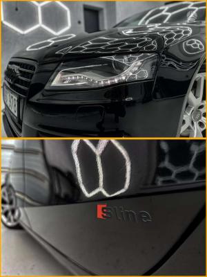 Black Audi A4 2009 in Kaunas, with an engine capacity of 1.97 L and mileage of 341 thousand km for 6650 €, photo 15 on AUTOMOTO.COM.LV