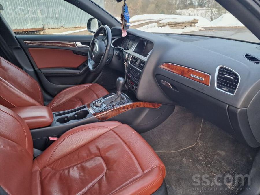 Melns Audi A4 2009 Tukums, ar dzinēja tilpumu 3.00 L un nobraukumu 326 tūkst. km par 6850 €, foto 22 vietnē AUTOMOTO.COM.LV