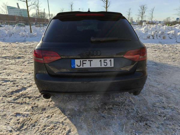 Melns Audi A4 2009 Klaipėda, ar dzinēja tilpumu 2.70 L un nobraukumu 308 tūkst. km par 5500 €, foto 6 vietnē AUTOMOTO.COM.LV