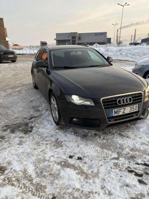 Black Audi A4 2009 in Klaipeda, with an engine capacity of 1.99 L and mileage of 307 thousand km for 5000 €, photo  on AUTOMOTO.COM.LV