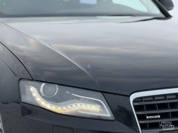 Black Audi A4 2009 in Panevezys, with an engine capacity of 1.80 L and mileage of 307 thousand km for 5250 €, photo 4 on AUTOMOTO.COM.LV