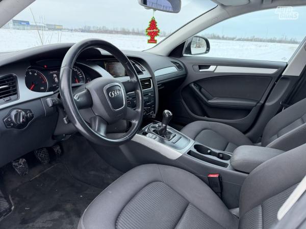 Black Audi A4 2009 in Panevezys, with an engine capacity of 1.80 L and mileage of 307 thousand km for 5250 €, photo 10 on AUTOMOTO.COM.LV