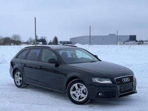 Black Audi A4 2009 in Panevezys, with an engine capacity of 1.80 L and mileage of 308 thousand km for 5250 €, photo  on AUTOMOTO.COM.LV