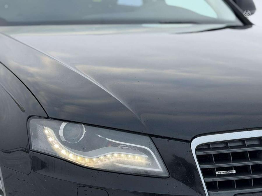 Black Audi A4 2009 in Panevezys, with an engine capacity of 1.80 L and mileage of 308 thousand km for 5250 €, photo 2 on AUTOMOTO.COM.LV