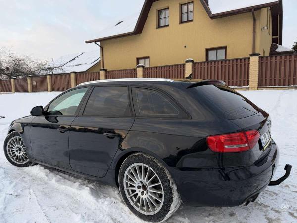 Black Audi A4 2009 in Kaunas, with an engine capacity of 1.97 L and mileage of 313 thousand km for 5350 €, photo 3 on AUTOMOTO.COM.LV