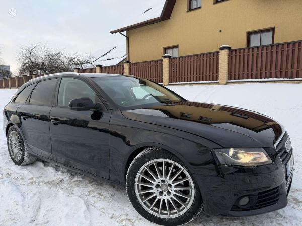 Black Audi A4 2009 in Kaunas, with an engine capacity of 1.97 L and mileage of 313 thousand km for 5350 €, photo 2 on AUTOMOTO.COM.LV