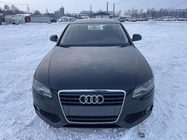 Melns Audi A4 2009 Panevēža, ar dzinēja tilpumu 2.00 L un nobraukumu 186 tūkst. km par 4800 €, foto 2 vietnē AUTOMOTO.COM.LV