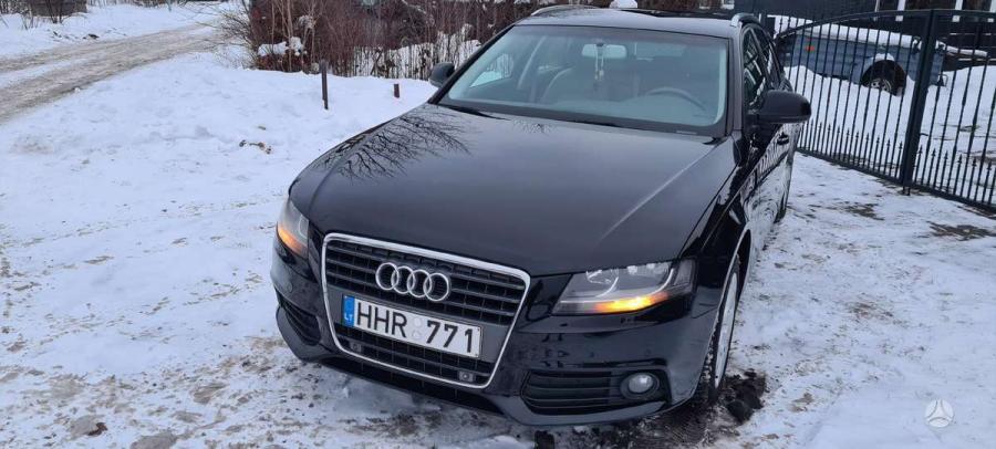 Melns Audi A4 2009 Druskininkai, ar dzinēja tilpumu 1.97 L un nobraukumu 344 tūkst. km par 3900 €, foto 8 vietnē AUTOMOTO.COM.LV