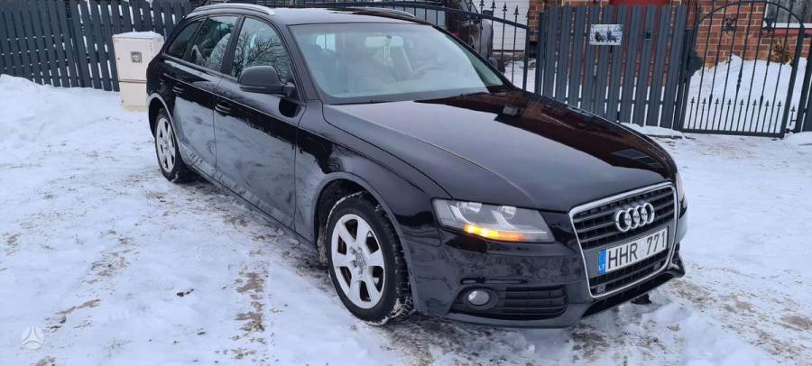 Melns Audi A4 2009 Druskininkai, ar dzinēja tilpumu 1.97 L un nobraukumu 344 tūkst. km par 3900 €, foto 9 vietnē AUTOMOTO.COM.LV