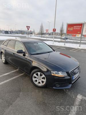Black Audi A4 2009 in Riga, with an engine capacity of 1.90 L and mileage of 370 thousand km for 5000 €, photo  on AUTOMOTO.COM.LV
