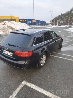 Black Audi A4 2009 in Riga, with an engine capacity of 1.90 L and mileage of 370 thousand km for 5000 €, photo 10 on AUTOMOTO.COM.LV