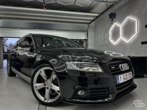 Melns Audi A4 2009 Kauņa, ar dzinēja tilpumu 2.00 L un nobraukumu 280 tūkst. km par 6650 €, foto  vietnē AUTOMOTO.COM.LV