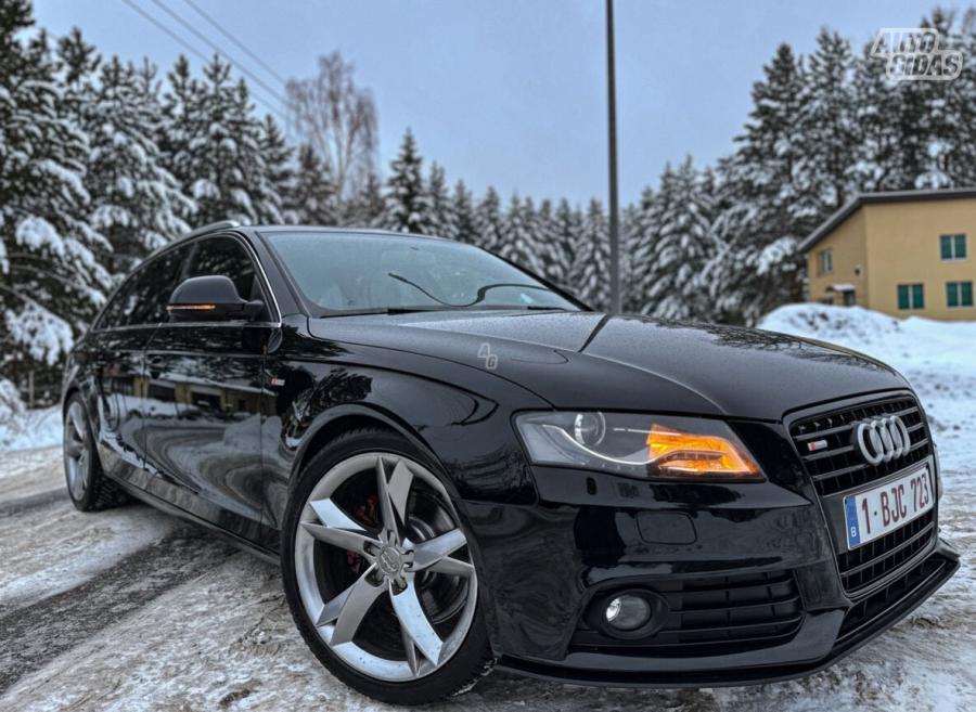 Melns Audi A4 2009 Kauņa, ar dzinēja tilpumu 2.00 L un nobraukumu 280 tūkst. km par 6650 €, foto 16 vietnē AUTOMOTO.COM.LV