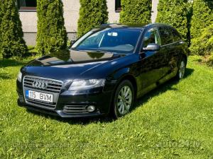 Melns Audi A4 2009 Tallina, ar dzinēja tilpumu 2.00 L un nobraukumu 340 tūkst. km par 6300 €, foto  vietnē AUTOMOTO.COM.LV