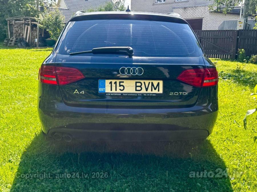 Melns Audi A4 2009 Tallina, ar dzinēja tilpumu 2.00 L un nobraukumu 340 tūkst. km par 6300 €, foto 5 vietnē AUTOMOTO.COM.LV