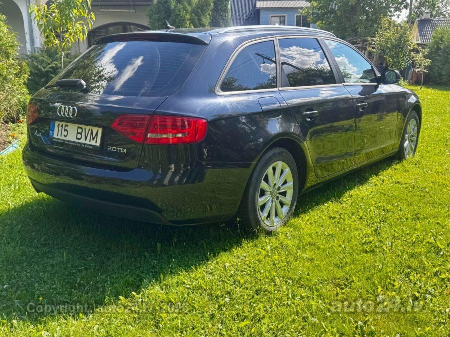 Melns Audi A4 2009 Tallina, ar dzinēja tilpumu 2.00 L un nobraukumu 340 tūkst. km par 6300 €, foto 6 vietnē AUTOMOTO.COM.LV