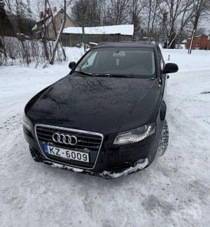 Melns Audi A4 2009 Alūksne, ar dzinēja tilpumu 2.70 L un nobraukumu 341 tūkst. km par 5100 €, foto  vietnē AUTOMOTO.COM.LV