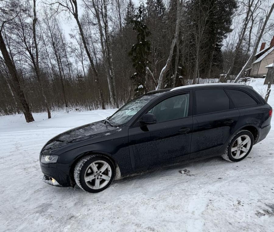 Melns Audi A4 2009 Alūksne, ar dzinēja tilpumu 2.70 L un nobraukumu 341 tūkst. km par 5100 €, foto 3 vietnē AUTOMOTO.COM.LV