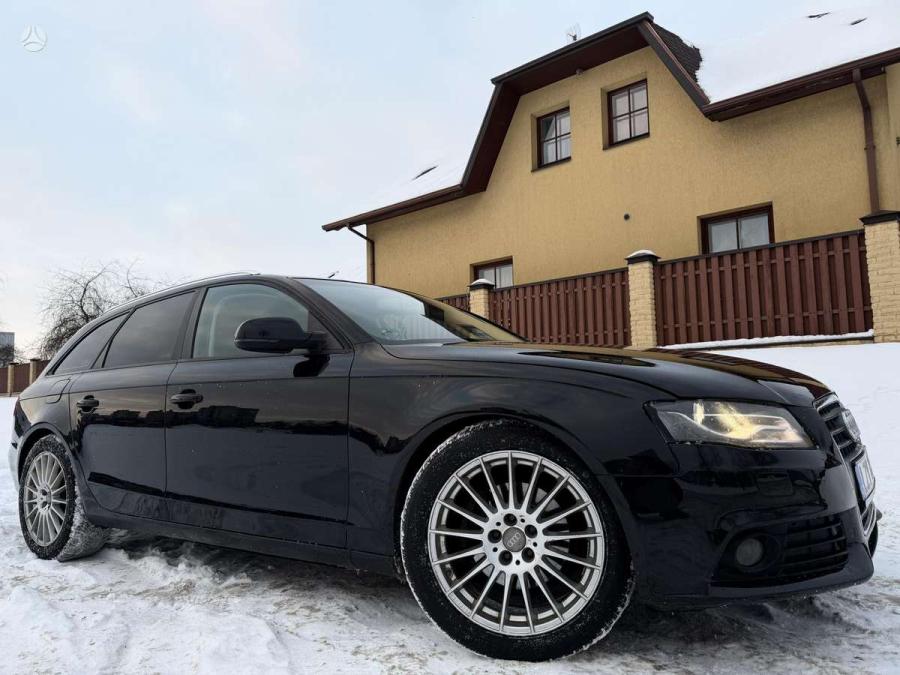 Black Audi A4 2009 in Kaunas, with an engine capacity of 1.97 L and mileage of 313 thousand km for 5250 €, photo 21 on AUTOMOTO.COM.LV