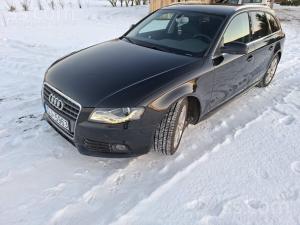Melns Audi A4 2009 Limbaži, ar dzinēja tilpumu 2.00 L un nobraukumu 268 tūkst. km par 4900 €, foto  vietnē AUTOMOTO.COM.LV