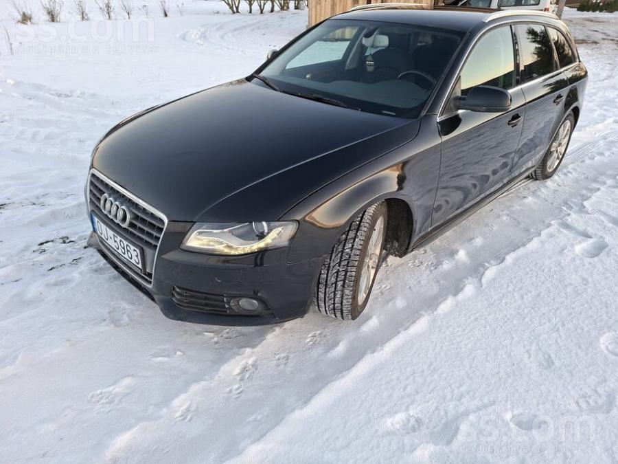 Melns Audi A4 2009 Limbaži, ar dzinēja tilpumu 2.00 L un nobraukumu 268 tūkst. km par 4900 €, foto 1 vietnē AUTOMOTO.COM.LV