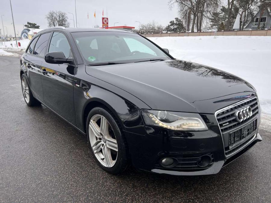 Melns Audi A4 2009 Utena, ar dzinēja tilpumu 1.98 L un nobraukumu 190 tūkst. km par 5999 €, foto 10 vietnē AUTOMOTO.COM.LV