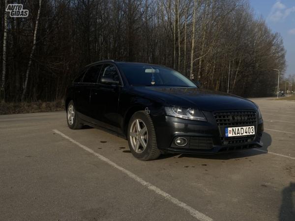 Black Audi A4 2009 in Kaisiadorys, with an engine capacity of 2.00 L and mileage of 280 thousand km for 4500 €, photo 1 on AUTOMOTO.COM.LV