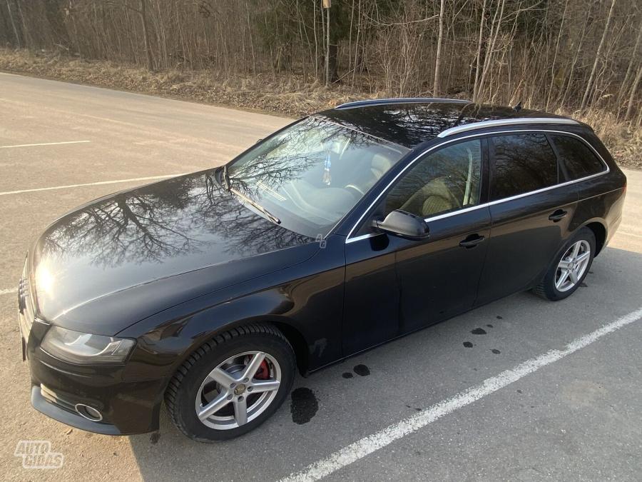 Black Audi A4 2009 in Kaisiadorys, with an engine capacity of 2.00 L and mileage of 280 thousand km for 4500 €, photo 5 on AUTOMOTO.COM.LV