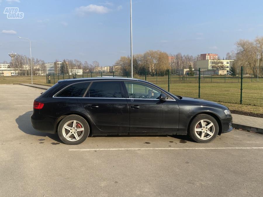 Black Audi A4 2009 in Kaisiadorys, with an engine capacity of 2.00 L and mileage of 280 thousand km for 4500 €, photo 6 on AUTOMOTO.COM.LV