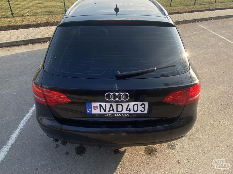 Black Audi A4 2009 in Kaisiadorys, with an engine capacity of 2.00 L and mileage of 280 thousand km for 4500 €, photo 7 on AUTOMOTO.COM.LV