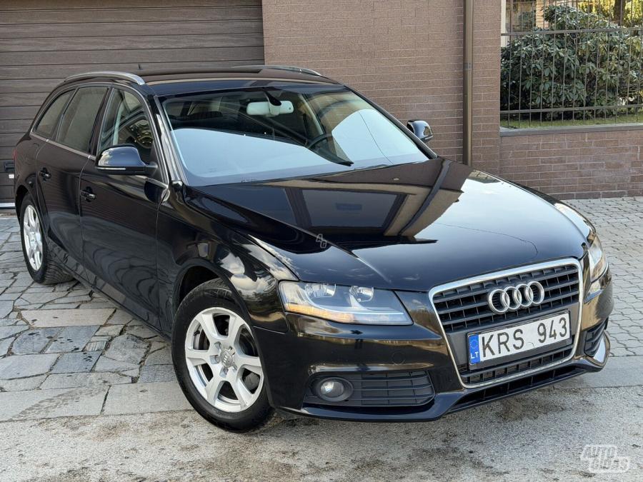 Black Audi A4 2009 in Alytus, with an engine capacity of 2.00 L and mileage of 342 thousand km for 3750 €, photo 7 on AUTOMOTO.COM.LV