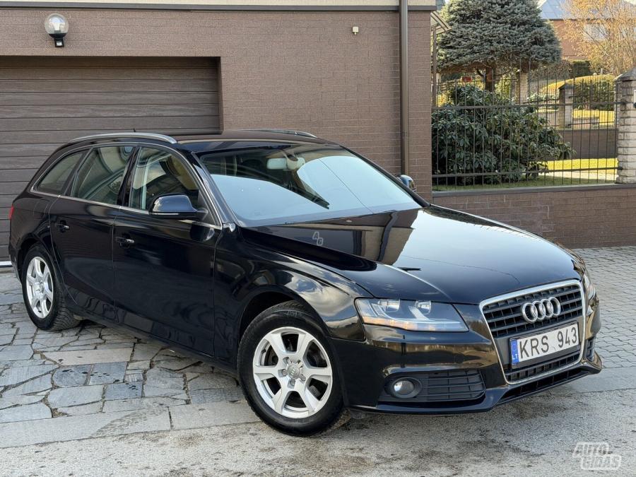 Black Audi A4 2009 in Alytus, with an engine capacity of 2.00 L and mileage of 342 thousand km for 3750 €, photo 8 on AUTOMOTO.COM.LV