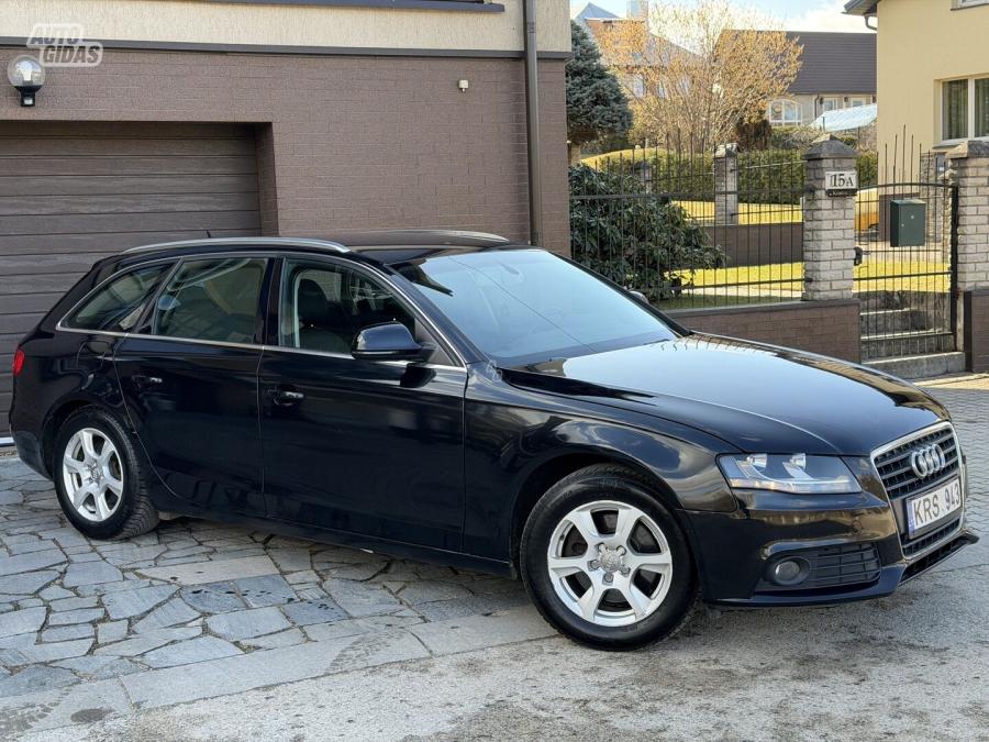 Black Audi A4 2009 in Alytus, with an engine capacity of 2.00 L and mileage of 342 thousand km for 3750 €, photo 9 on AUTOMOTO.COM.LV