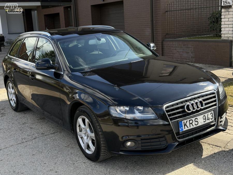 Black Audi A4 2009 in Alytus, with an engine capacity of 2.00 L and mileage of 342 thousand km for 3750 €, photo 29 on AUTOMOTO.COM.LV