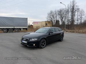 Black Audi A4 2009 in Mustvee, with an engine capacity of 2.00 L and mileage of 0 thousand km for 2499 €, photo  on AUTOMOTO.COM.LV