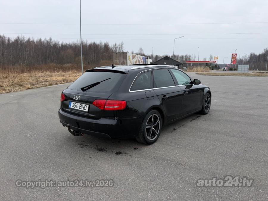 Black Audi A4 2009 in Mustvee, with an engine capacity of 2.00 L and mileage of 0 thousand km for 2499 €, photo 3 on AUTOMOTO.COM.LV