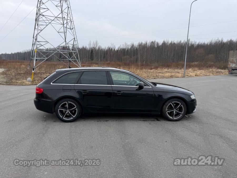 Black Audi A4 2009 in Mustvee, with an engine capacity of 2.00 L and mileage of 0 thousand km for 2499 €, photo 5 on AUTOMOTO.COM.LV