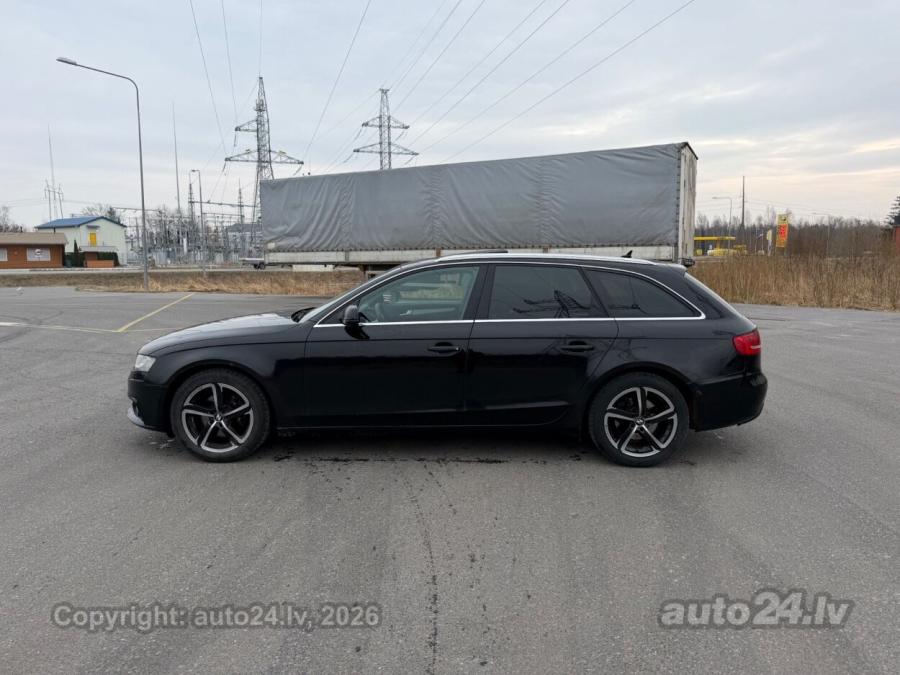Black Audi A4 2009 in Mustvee, with an engine capacity of 2.00 L and mileage of 0 thousand km for 2499 €, photo 6 on AUTOMOTO.COM.LV