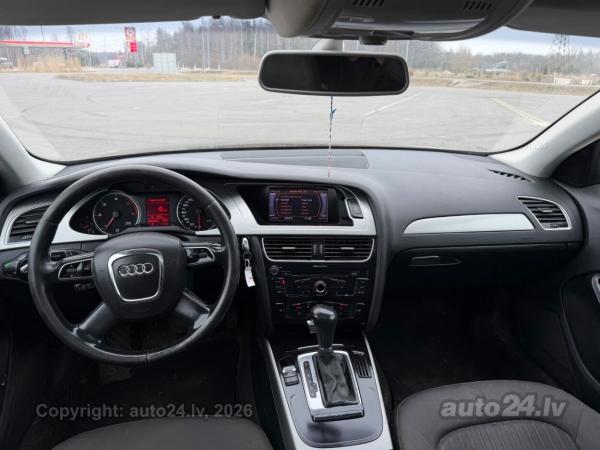 Black Audi A4 2009 in Mustvee, with an engine capacity of 2.00 L and mileage of 0 thousand km for 2499 €, photo 9 on AUTOMOTO.COM.LV