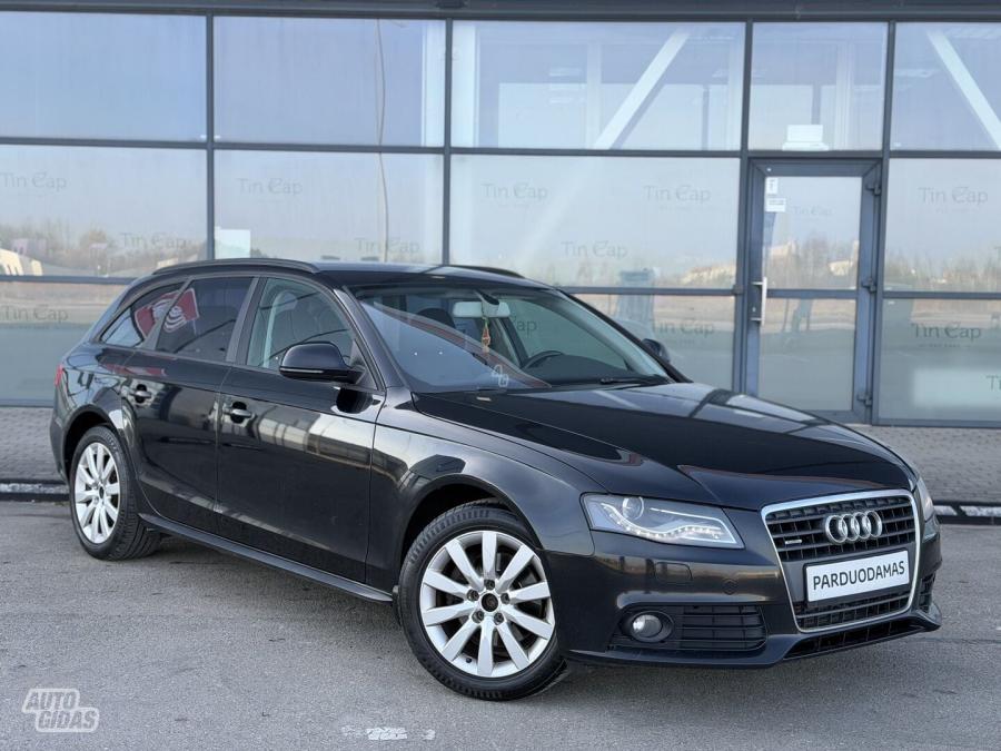 Melns Audi A4 2009 Panevēža, ar dzinēja tilpumu 1.80 L un nobraukumu 308 tūkst. km par 4550 €, foto 1 vietnē AUTOMOTO.COM.LV