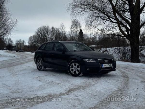 Black Audi A4 2009 in Tallinn, with an engine capacity of 2.00 L and mileage of 375 thousand km for 3990 €, photo 4 on AUTOMOTO.COM.LV