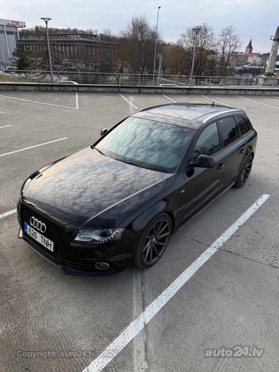 Black Audi A4 2009 in Tallinn, with an engine capacity of 3.00 L and mileage of 357 thousand km for 8300 €, photo 6 on AUTOMOTO.COM.LV