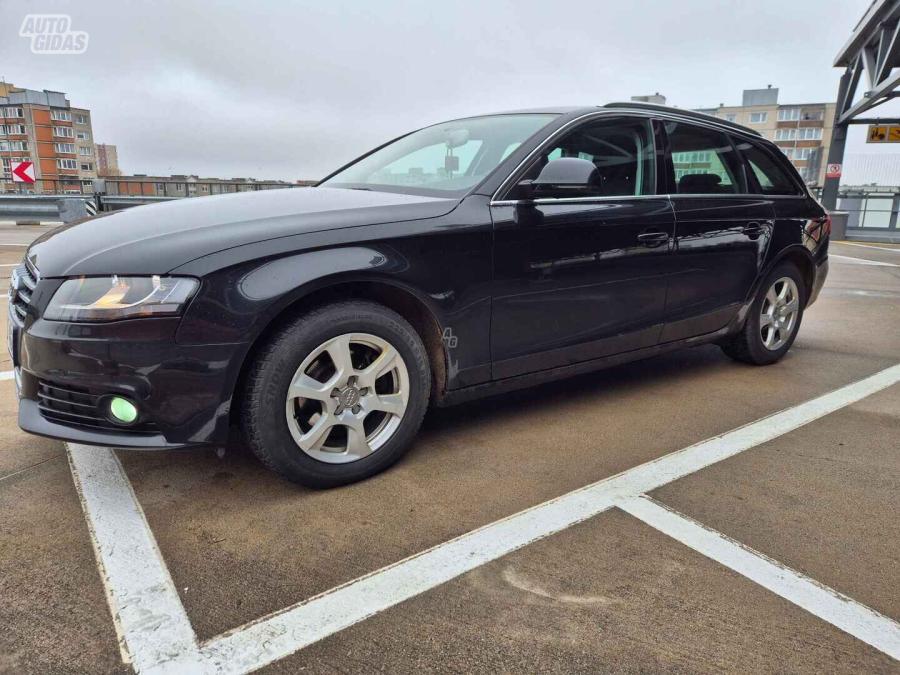 Black Audi A4 2009 in Siauliai, with an engine capacity of 2.00 L and mileage of 314 thousand km for 5000 €, photo 9 on AUTOMOTO.COM.LV