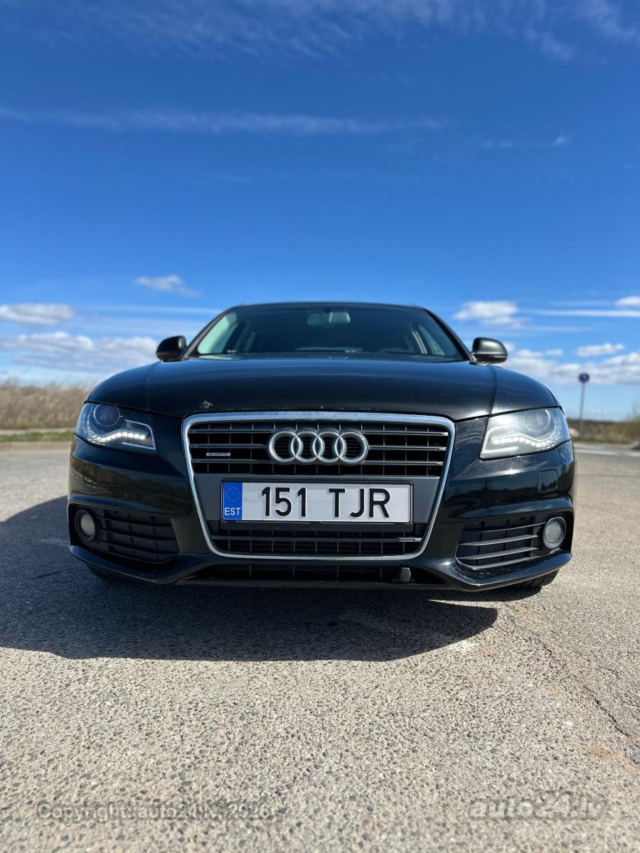 Melns Audi A4 2009 Tartu, ar dzinēja tilpumu 2.00 L un nobraukumu 346 tūkst. km par 4500 €, foto 4 vietnē AUTOMOTO.COM.LV