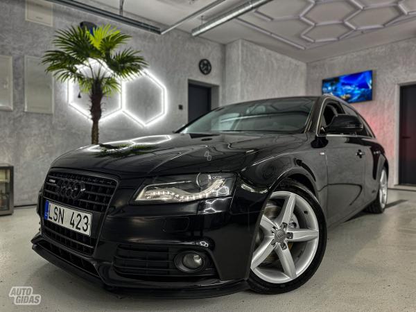Black Audi A4 2009 in Kaunas, with an engine capacity of 2.00 L and mileage of 330 thousand km for 6150 €, photo 4 on AUTOMOTO.COM.LV