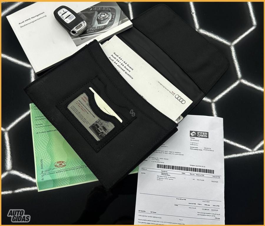 Черный Ауди А4 2009 в Каунас, объемом двигателя 2.00 л и пробегом 330 тыс. км за 6150 €, фото 25 на AUTOMOTO.COM.LV