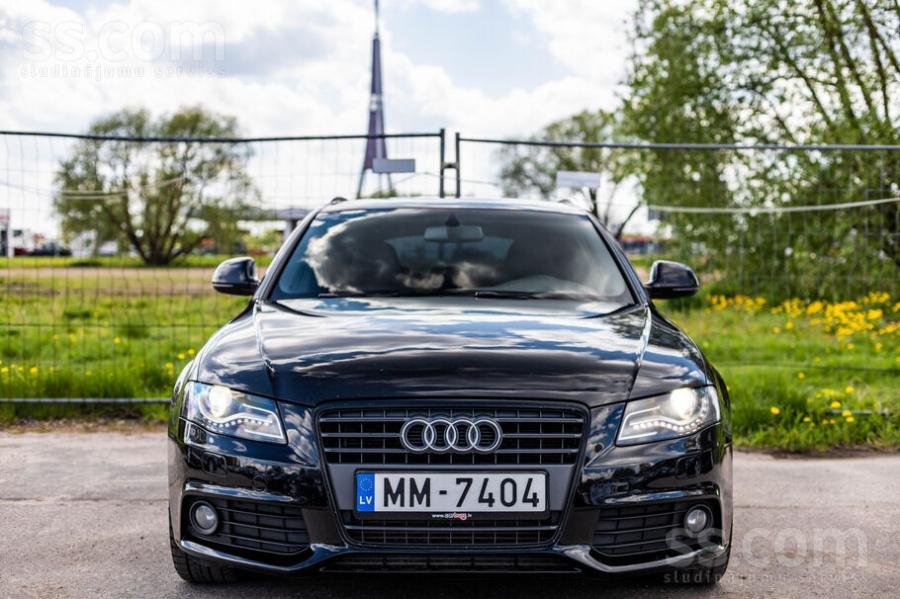Melns Audi A4 2009 Rīga, ar dzinēja tilpumu 2.70 L un nobraukumu 367 tūkst. km par 6990 €, foto 4 vietnē AUTOMOTO.COM.LV